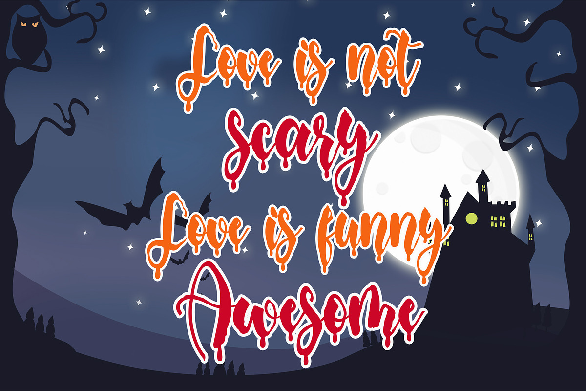 Ghost - Spooky Handwritten Font