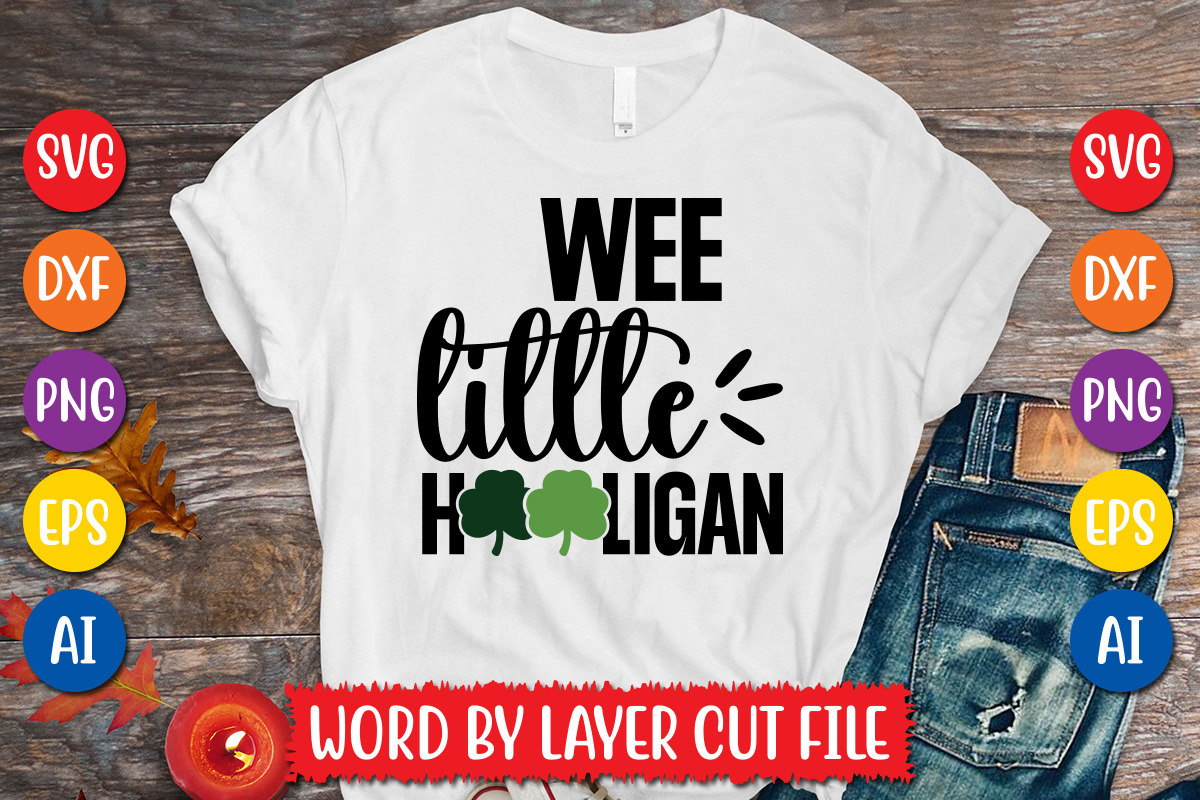Wee Little Hooligan cut file, an Object Graphic by MegaSVGArt ...