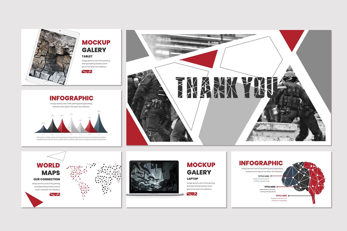 Broken - Powerpoint Template, a Presentation Template by inspirasign