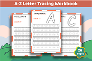 A-Z Letter Tracing Workbook, an Object Graphic by ElimesherStudio