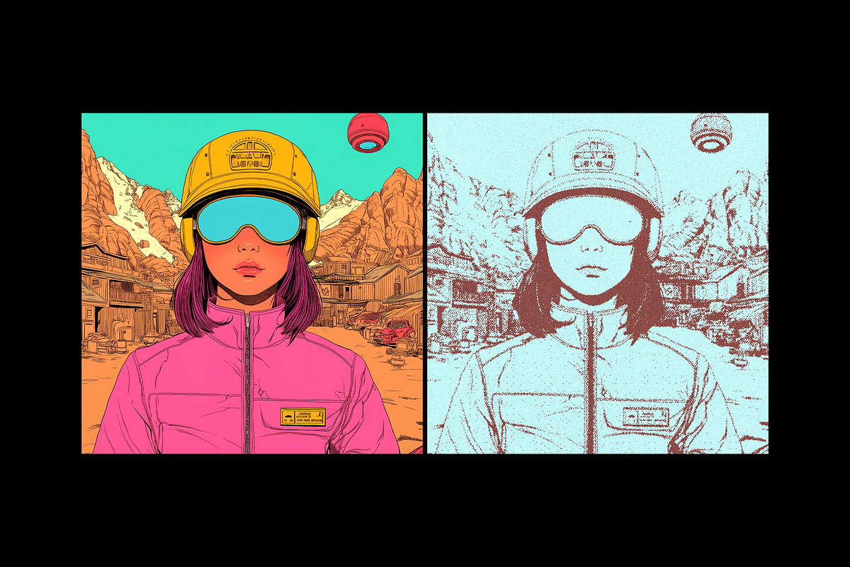 Bitmap Pixel Photo Effect, a Layer Style Add-On by Design Squad