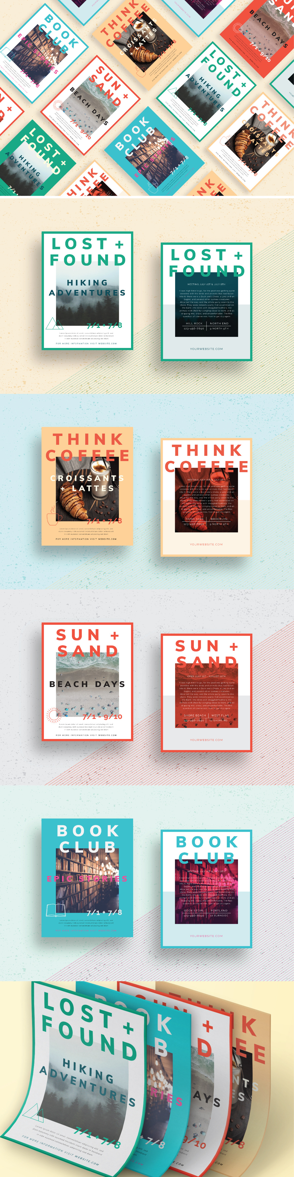 Minimal Bold Event Flyer, a Flyer Template by Everyday Monster Creative