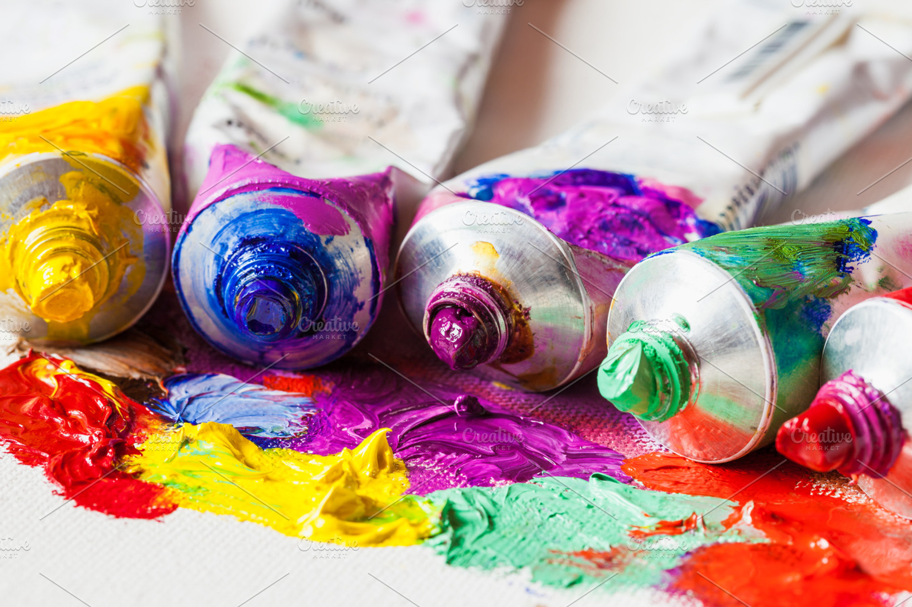 Tubes of oil paint, an Arts & Entertainment Photo by chamillewhite ...