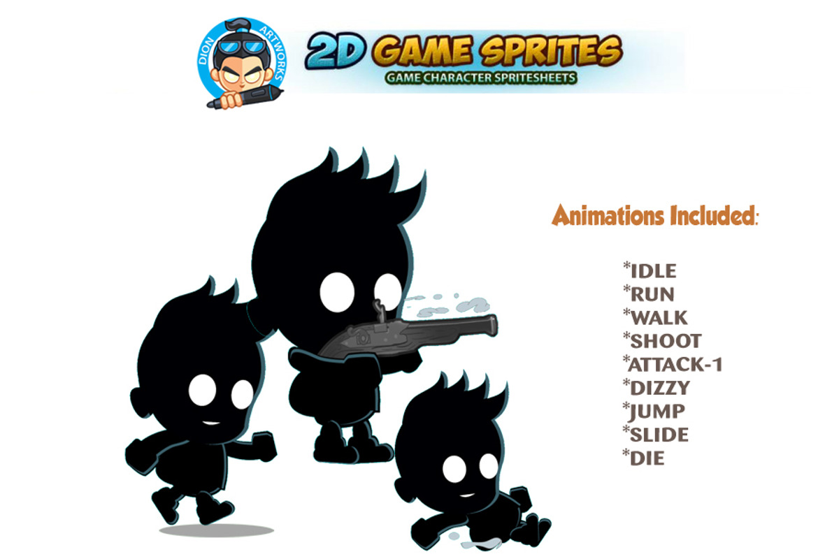 2D Game Character Sprites, an Illustration by DionArtworks | Creative ...