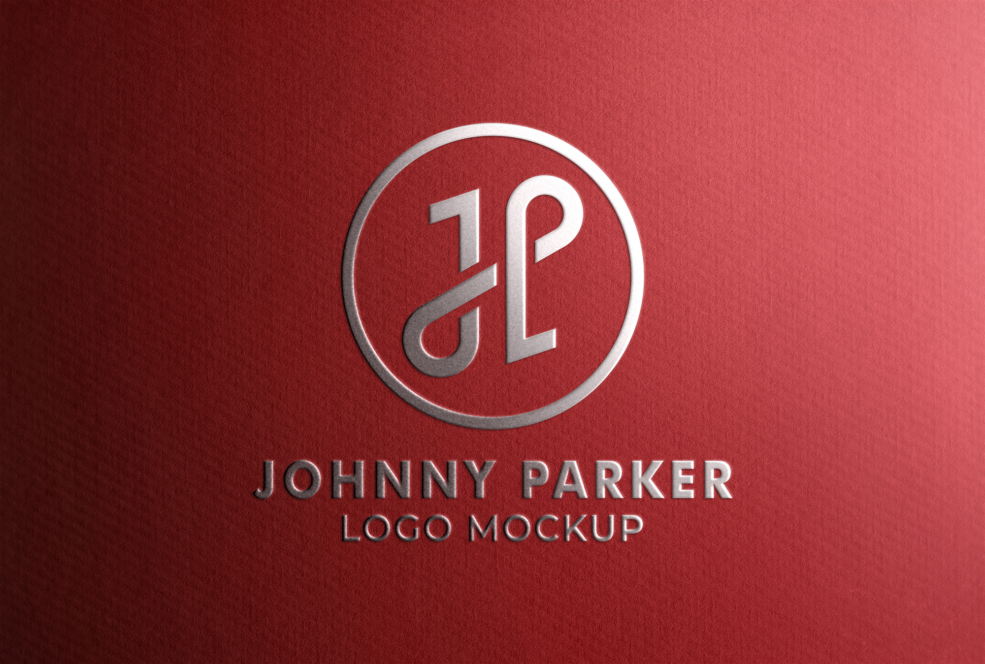 Silver Foil Stamping Logo Mockup, a Product Mockup by Smart Works