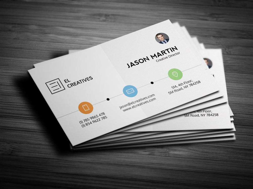Prime Corporate Business Card, a Business Card Template by bouncy