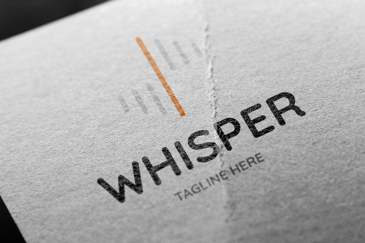 Whisper Logo Template, a Branding & Logo Template by BdThemes