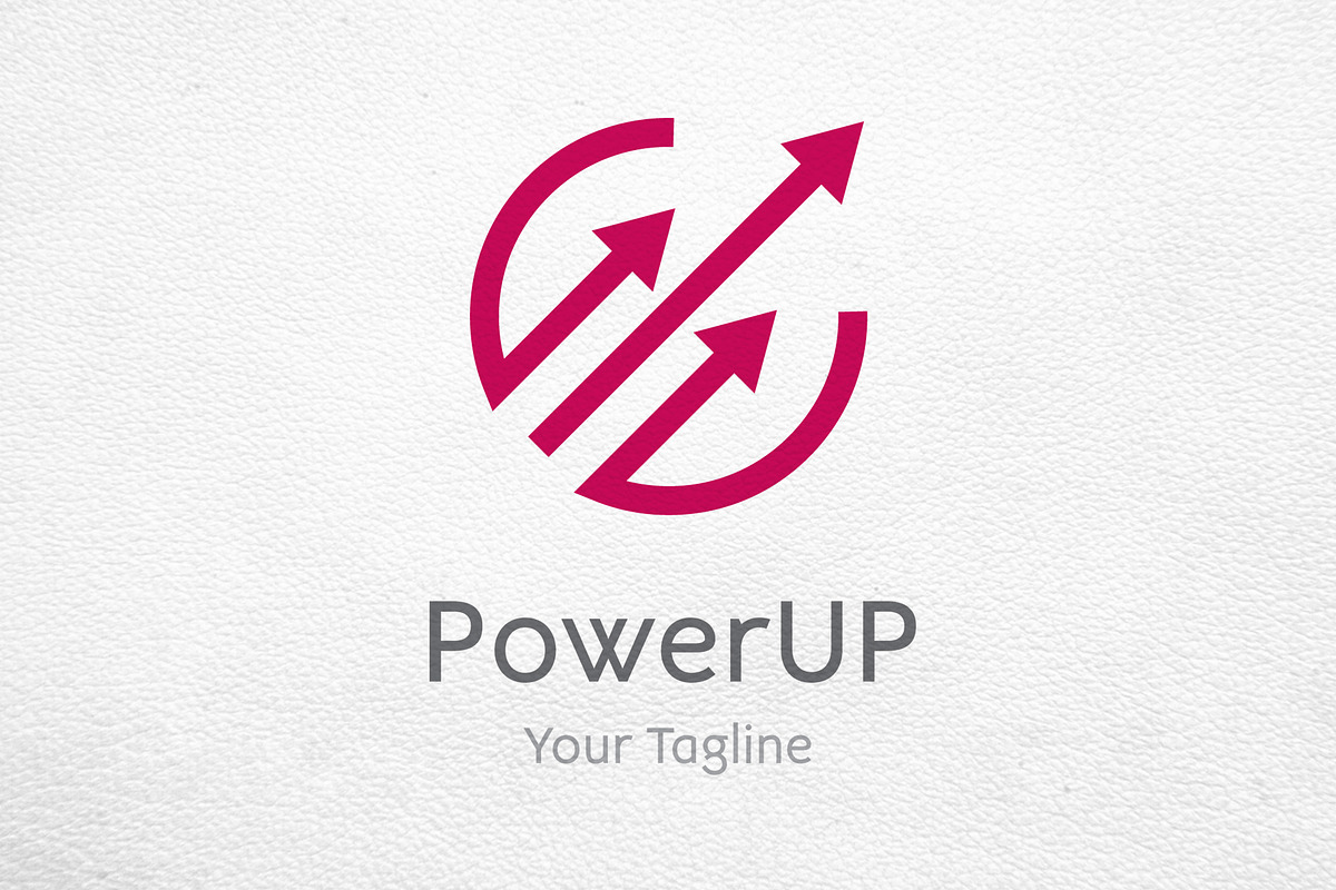 Power UP Logo, a Branding & Logo Template by Diersyanart