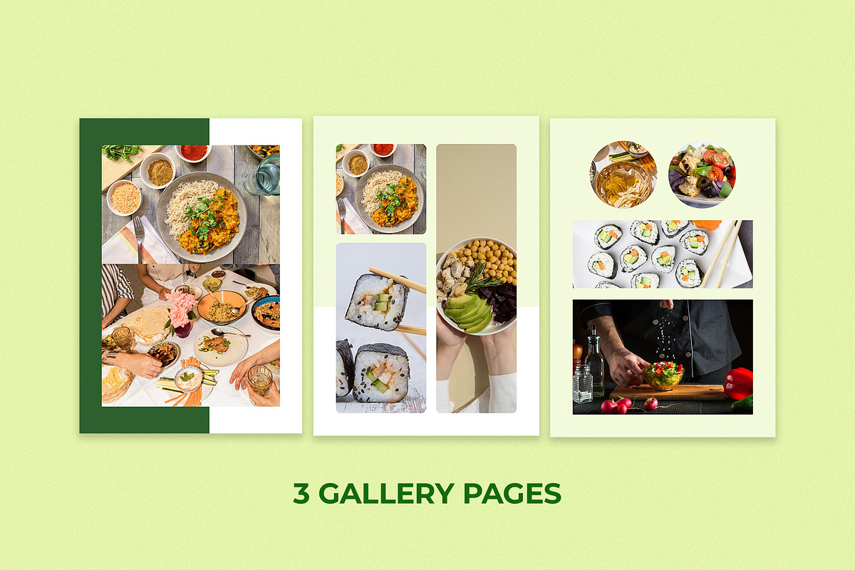 Vegan Recipe Cookbook ebook canva