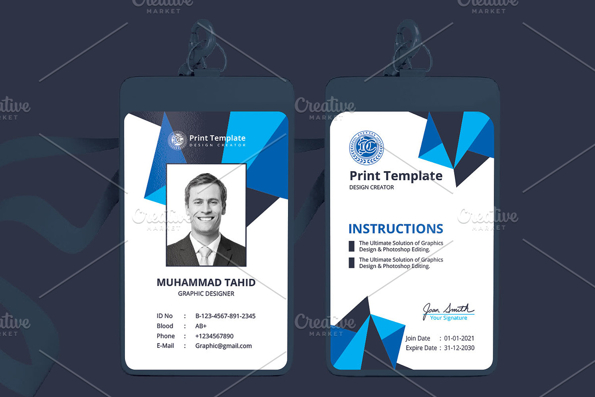 Office ID Card, a Presentation Template by Design_Creator