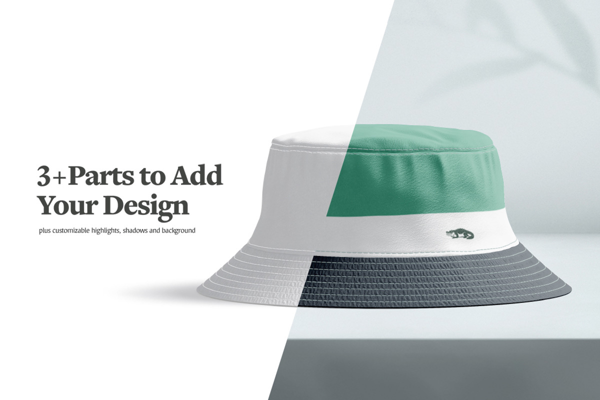 Bucket Hat Animated Mockup, a Hat Mockup by rebrandy
