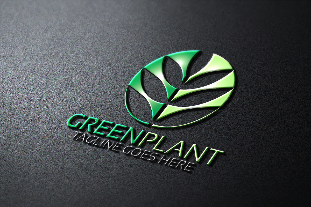 Green Plant Logo, a Branding & Logo Template by Josuf Media