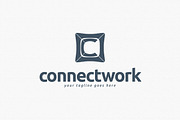 Connect Work Logo Template, a Branding & Logo Template by PixaSquare