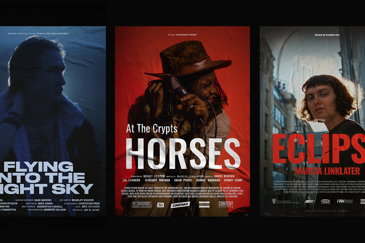 Movie Posters Vol.1, a Graphic by Pixflow