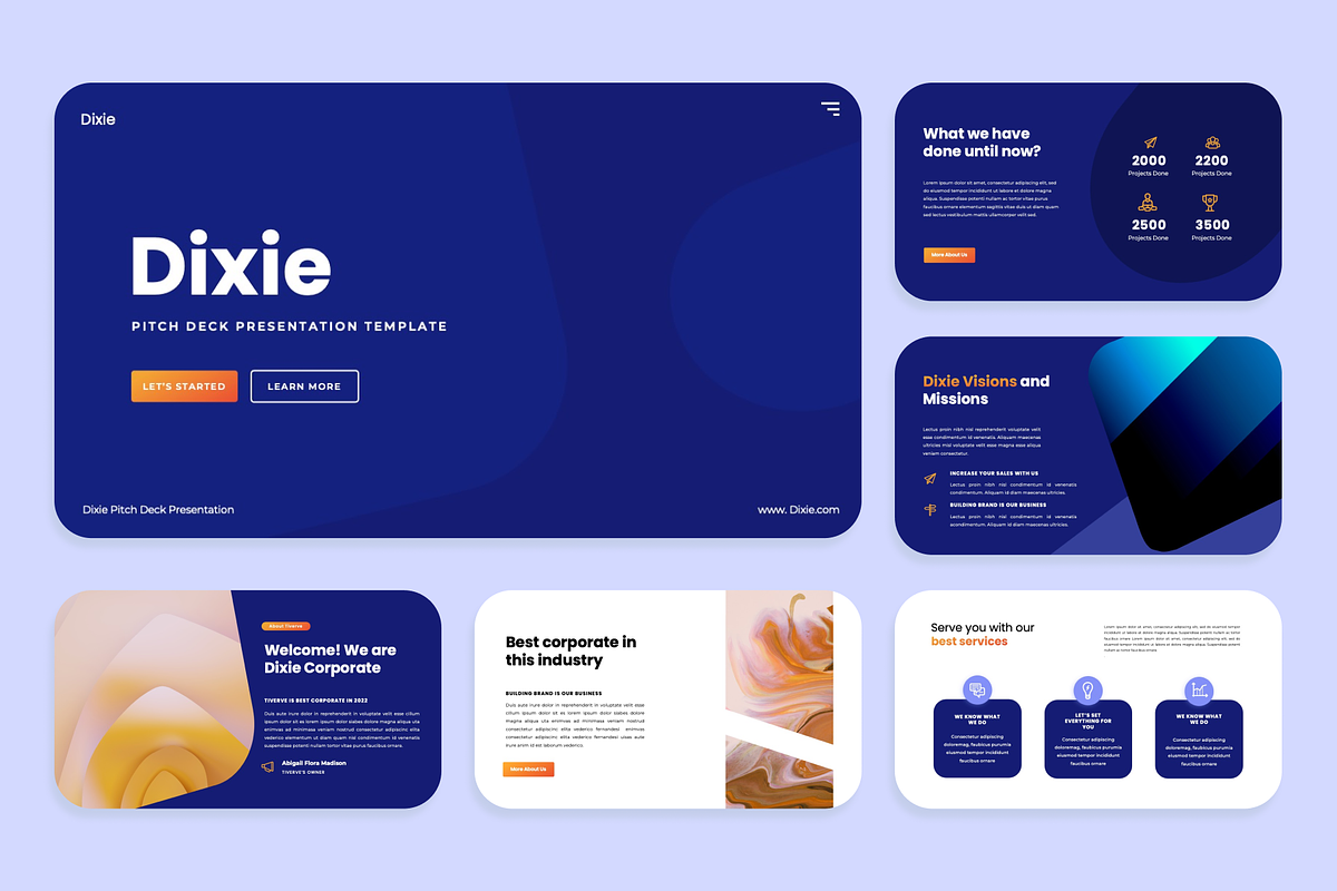 Pitch Deck PowerPoint Template | Creative Market