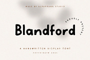 Blandford - Handwritten Font