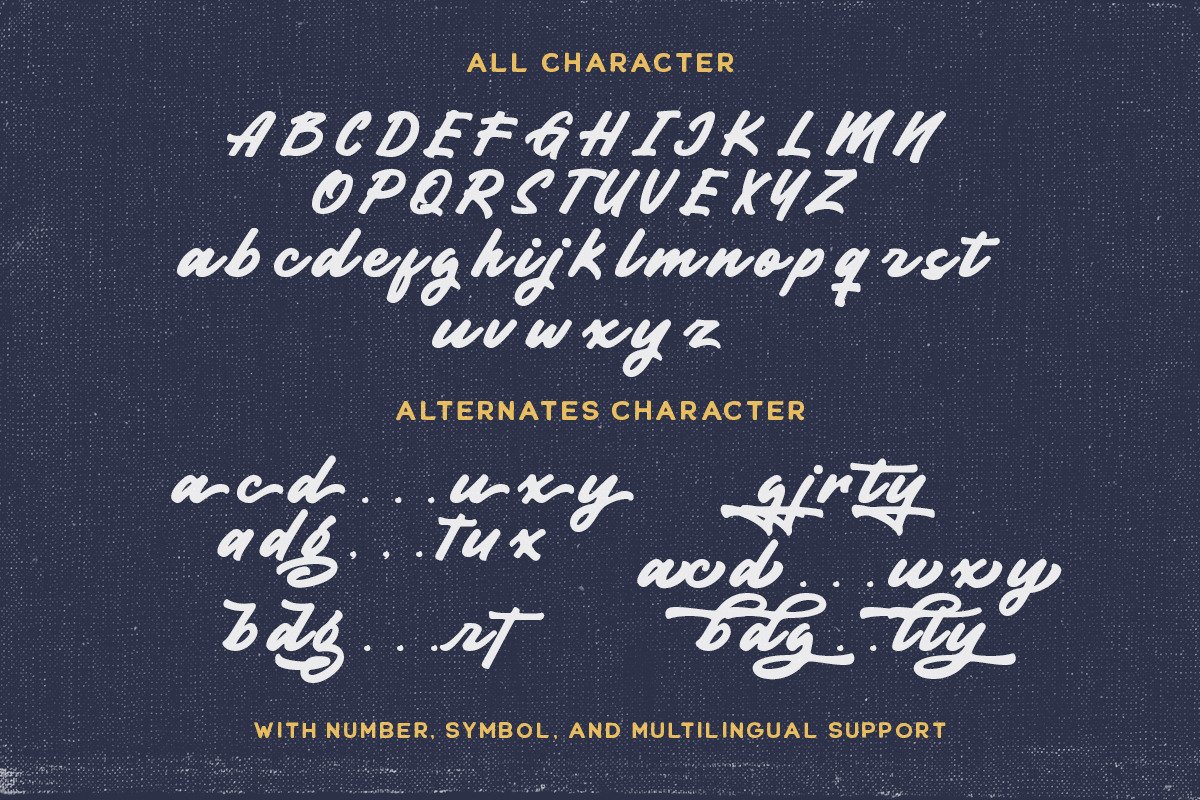 Garnite - Handwritten Script, a Script Font by Letterhend Studio