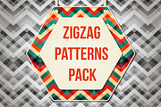 Vector ZigZag Patterns | Graphic Patterns ~ Creative Market