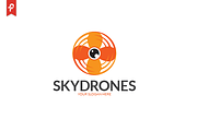 Sky Drone Logo, a Branding & Logo Template by ft.studio | Creative Market