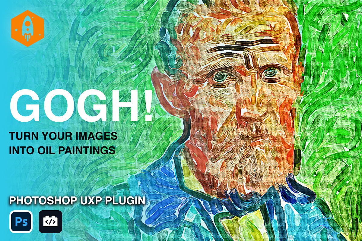 GOGH! Oil Painting UXP Plugin, a Plug-in Add-On by DesignRocket