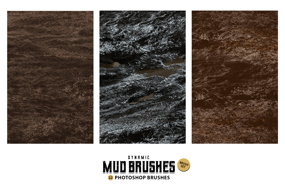 Mud Photoshop Brushes