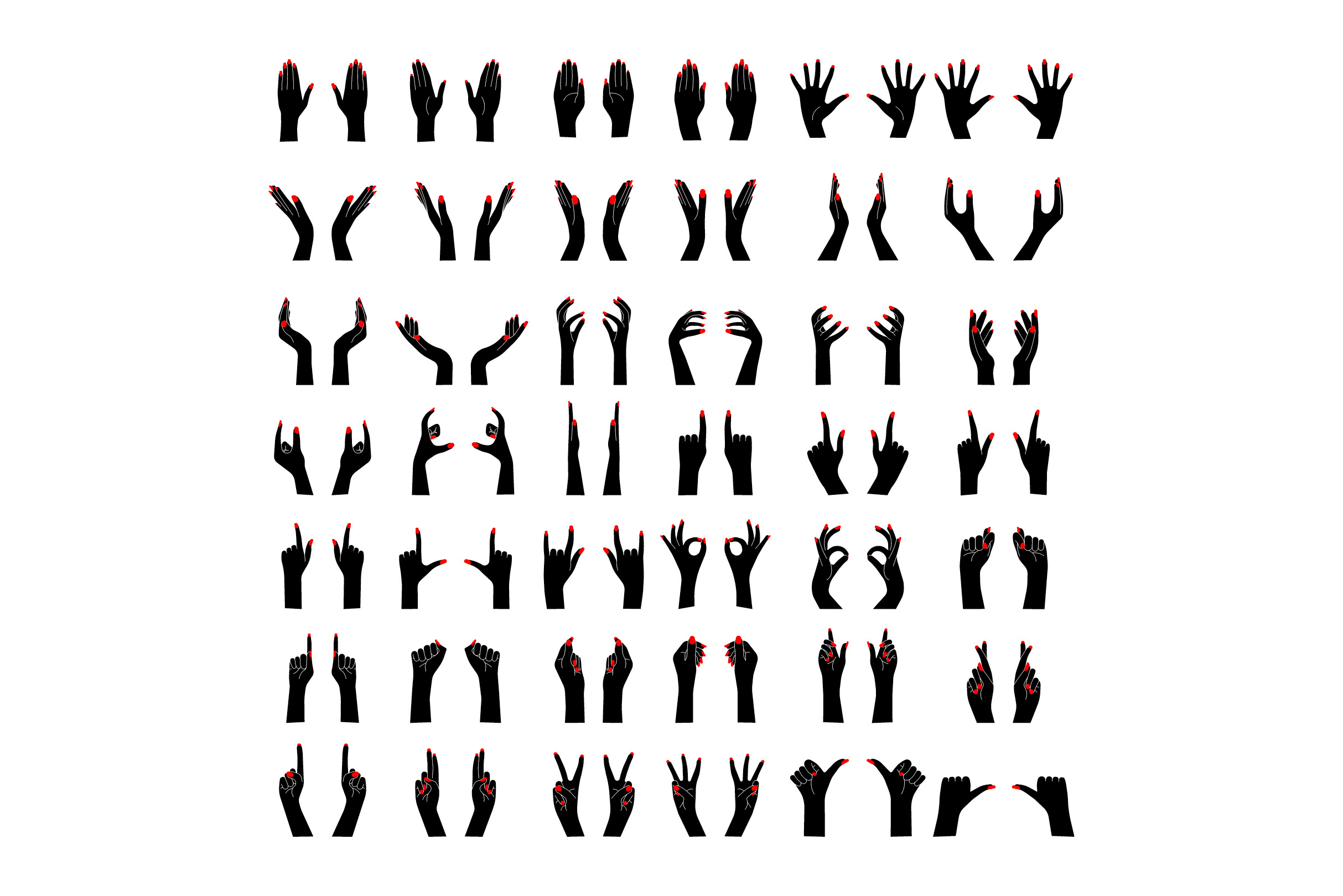 Hand Gestures, an Object Graphic by Kassy
