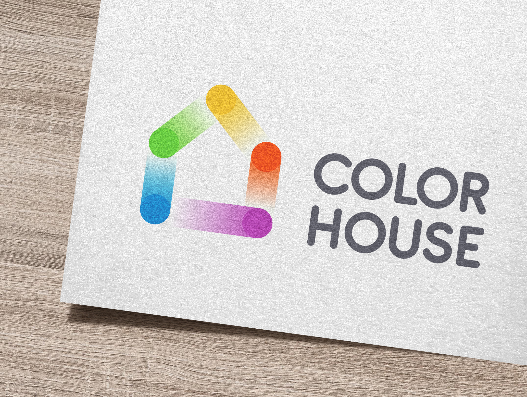 Color House Logo, a Branding & Logo Template by IKarGraphics | Creative ...