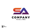 sa letter logo template, a Branding & Logo Template by meisuseno
