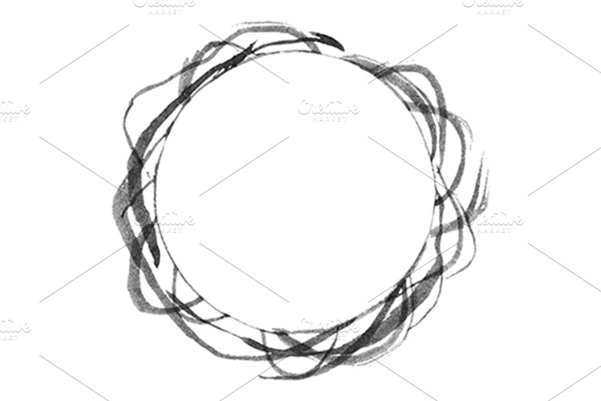 Monochrome frame border vector, an Object Graphic by Art By Silmairel