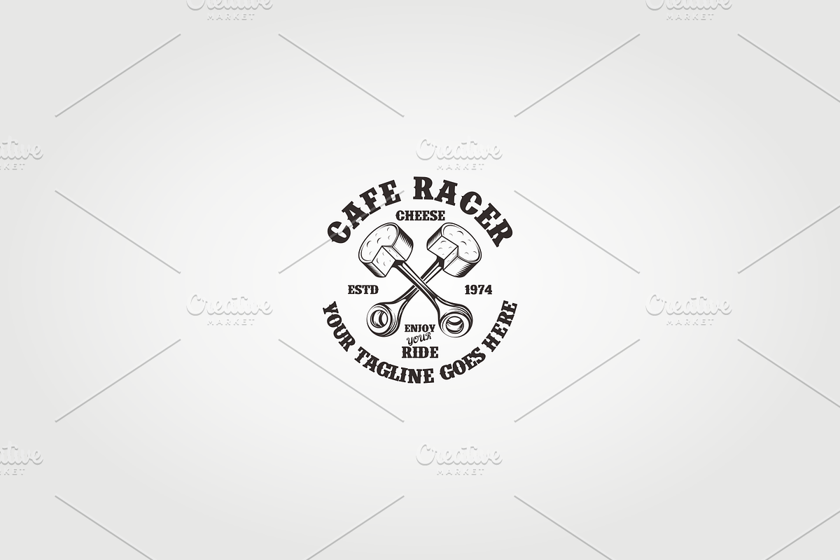 Restaurant Motorcycle Logo, a Branding & Logo Template by REDVY CREATIVE