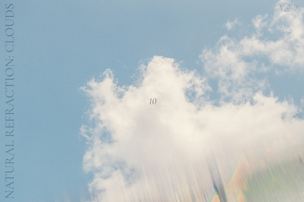 Natural Refraction: Clouds Vol.2, an Abstract Photo by Melanie Helena