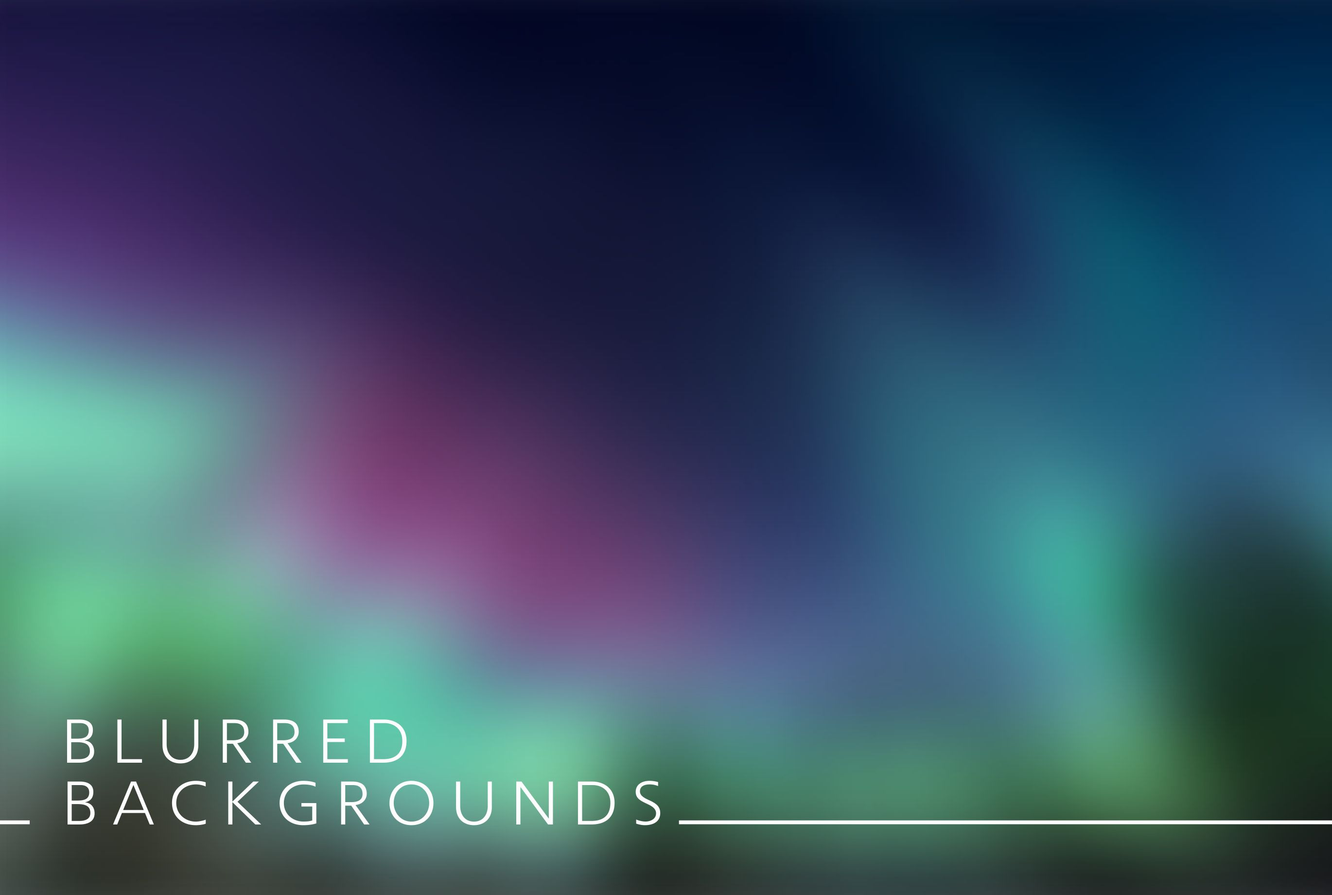 Northern Lights Gradient Backgrounds, a Background Graphic by Part of ...