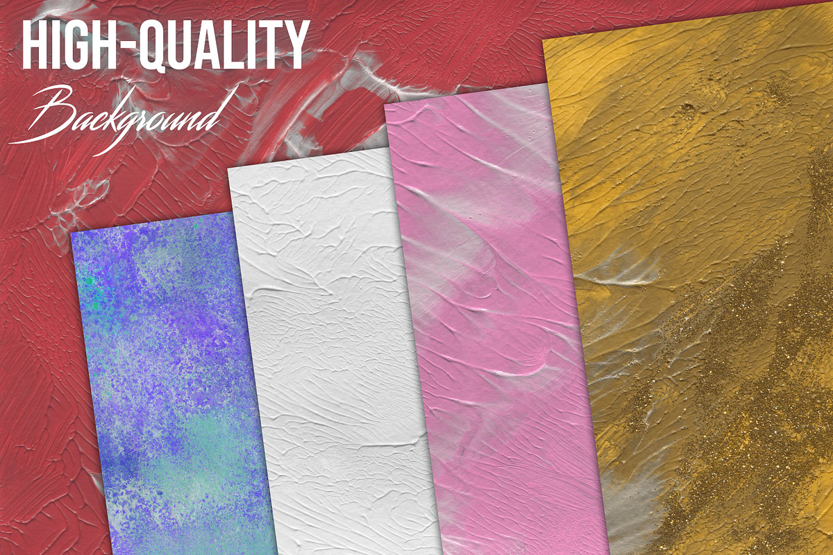 Modern Abstract Acrylic Textures, a Texture Graphic by Digital Studio