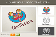 Familycare Logo, a Branding & Logo Template by mikailain
