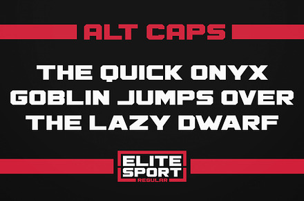 Turbo Font | Sport Alphabet | Creative Market