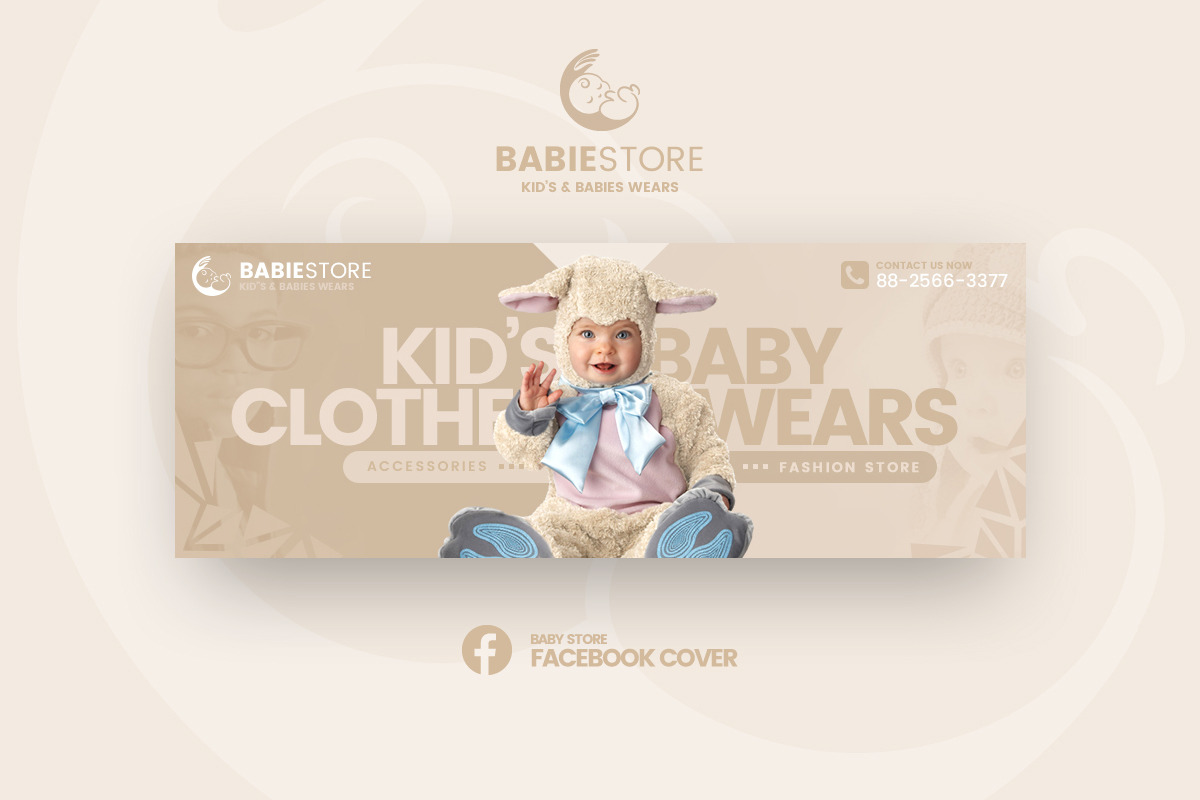 Babiestore Facebook Cover Template, a Social Media Template by Youwes ...