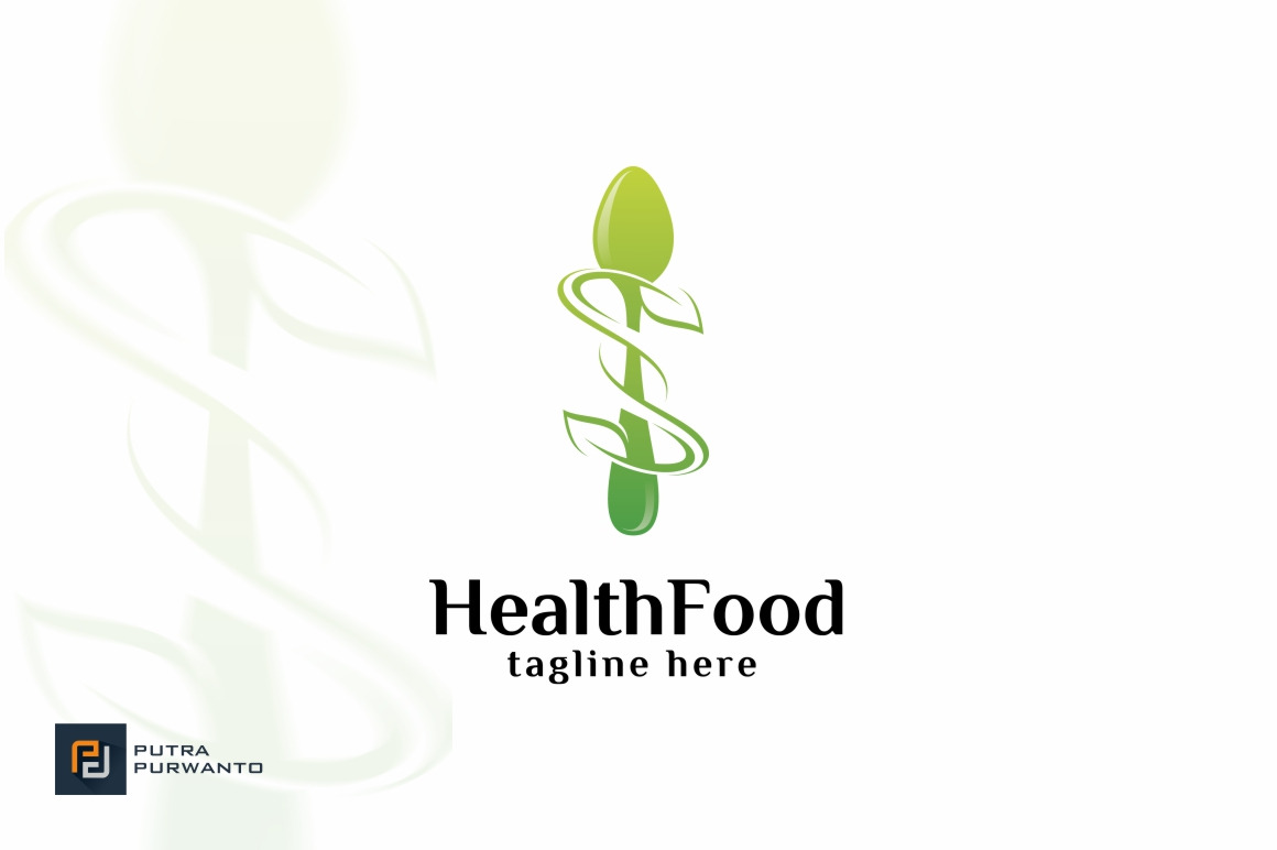 Health Food - Logo Template, a Branding & Logo Template by putra_purwanto