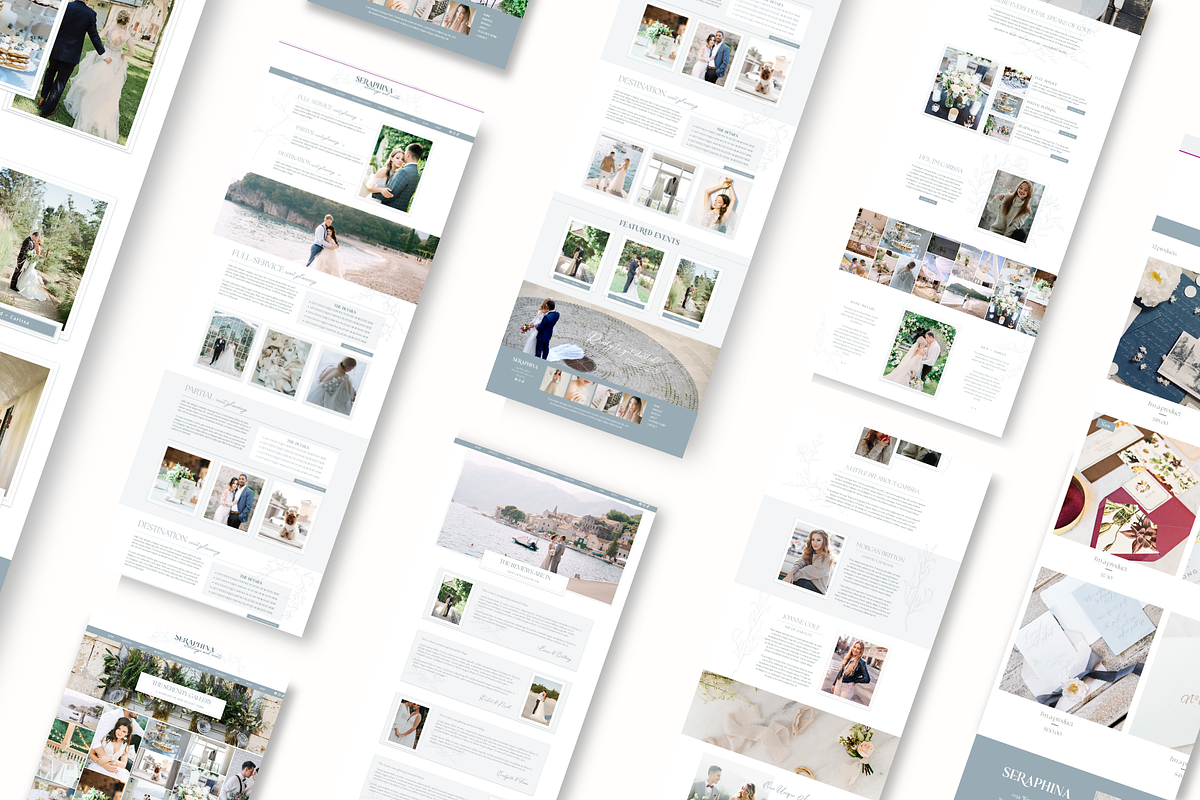 Event Planner Wix Website Template, a Wix Template by AGA Business ...