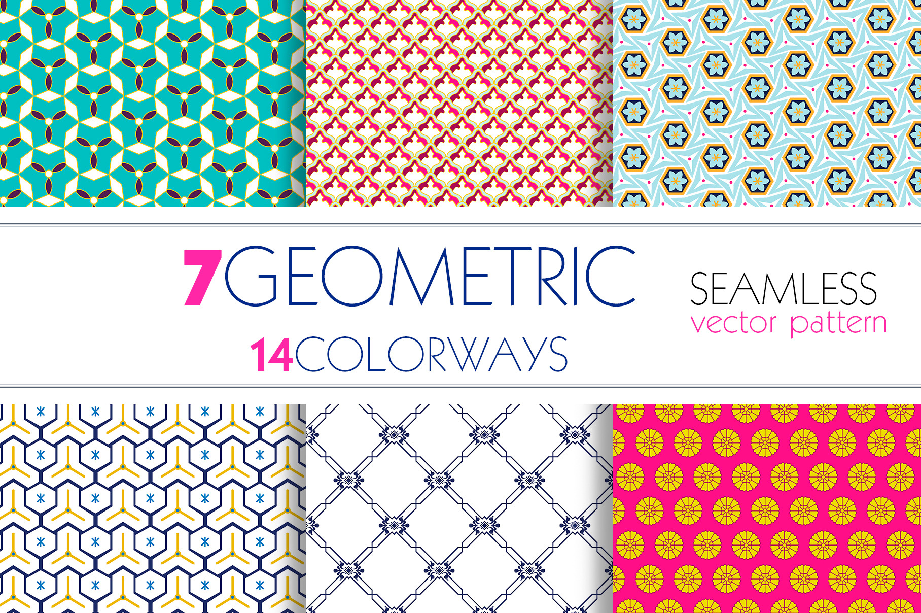 Vector Seamless Geo-Pattern, a Texture Graphic by TSTUDIO