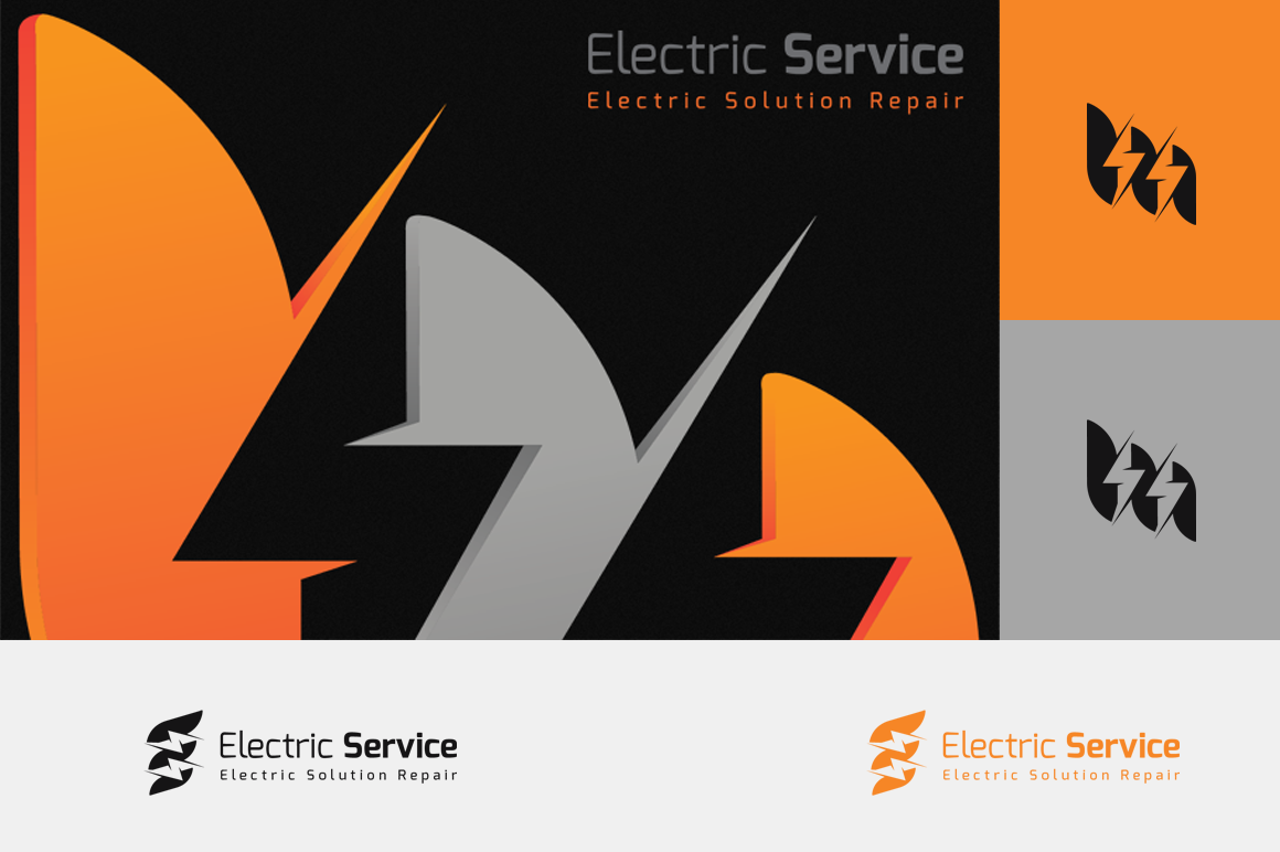 Electric Service Logo, a Branding & Logo Template by AlfianBrand