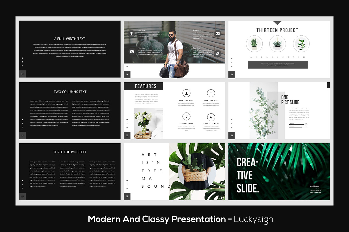 Desire Powerpoint Template, a Presentation Template by Rocket Template