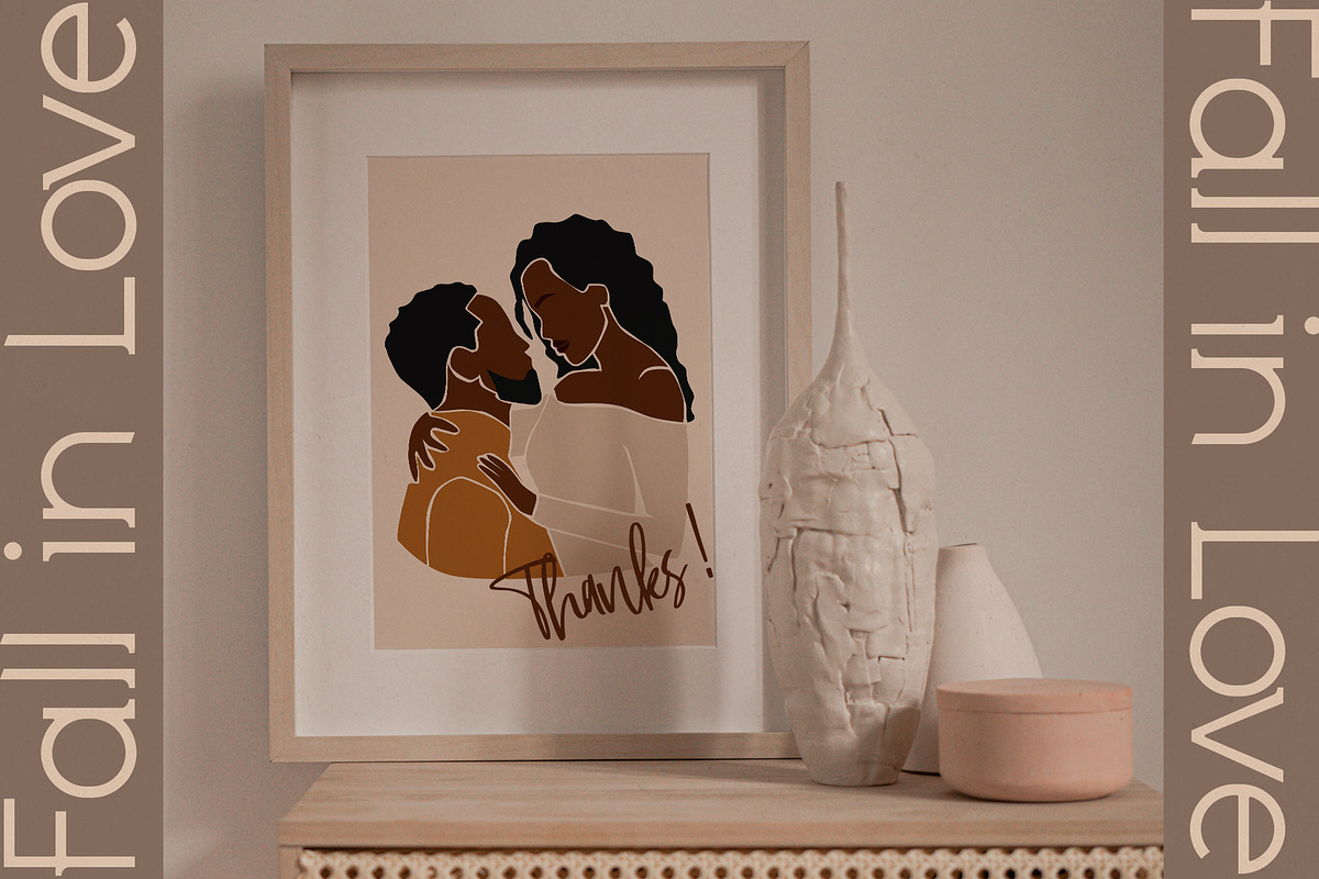 Fall in love. Valentine's Day, a Decorative Illustration by EasyArt