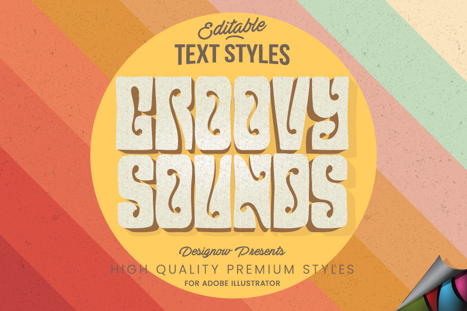 Retro and Vintage Text Sytles, a Layer Style Add-On by Designow Group