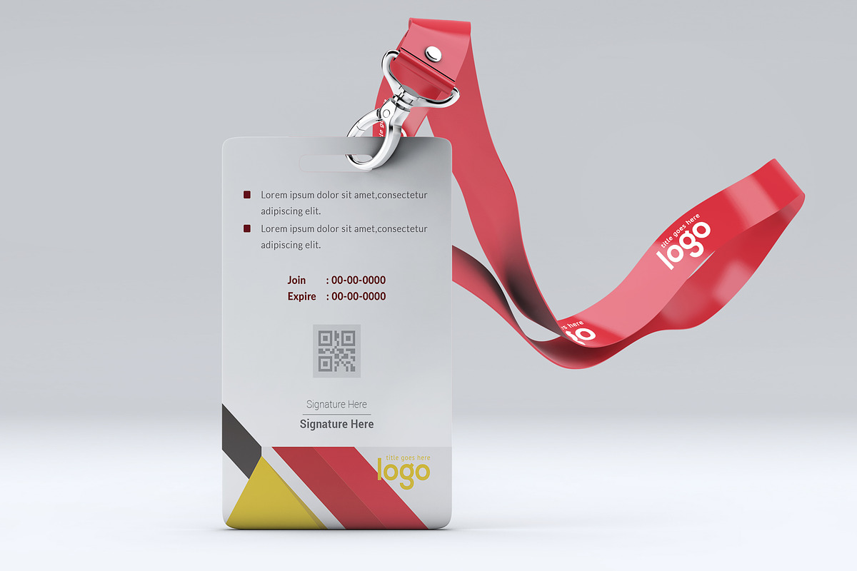 Creative ID Card, a Stationery Template by ZAAS