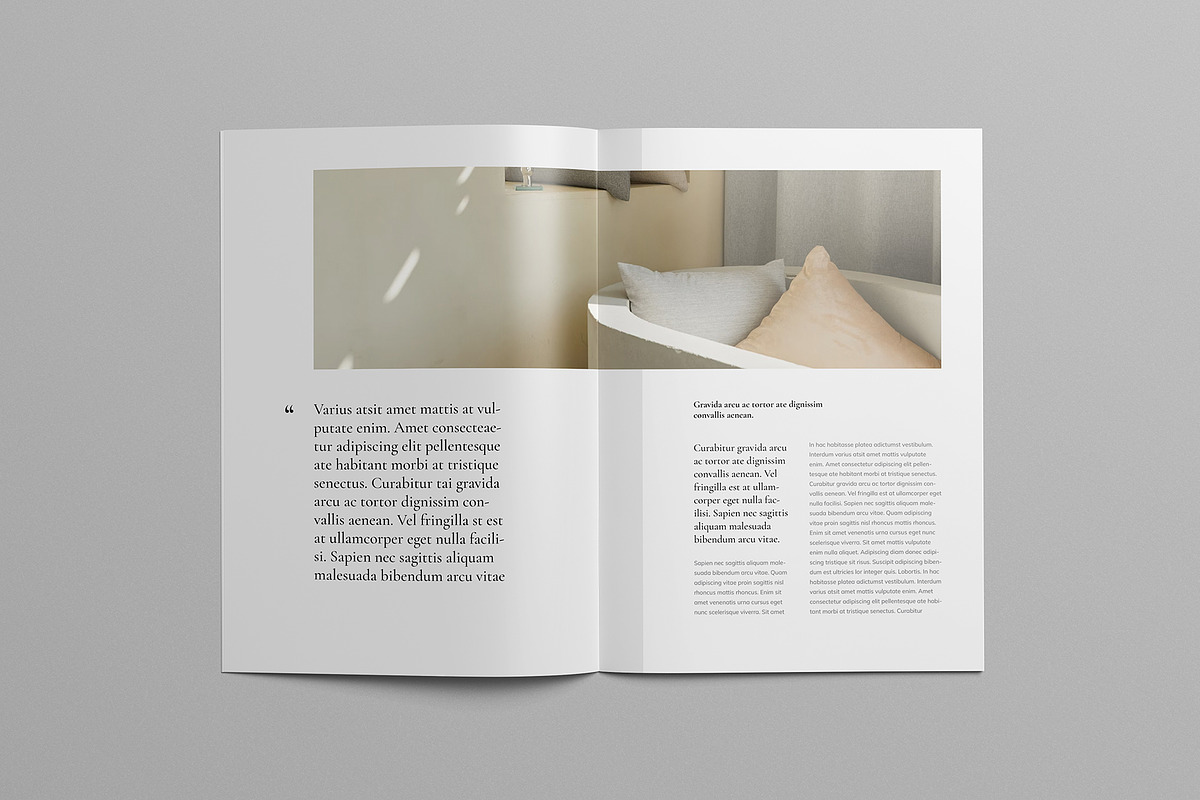 Lifestyle Magazine Template | CANVA, a Magazine Template by Pixelpick