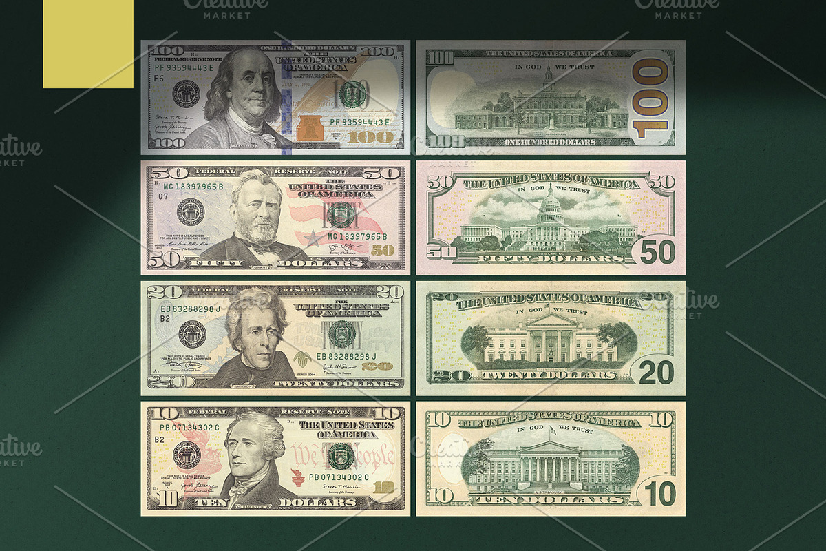 18 Dollar Textures, a Graphic by PremiumMockup