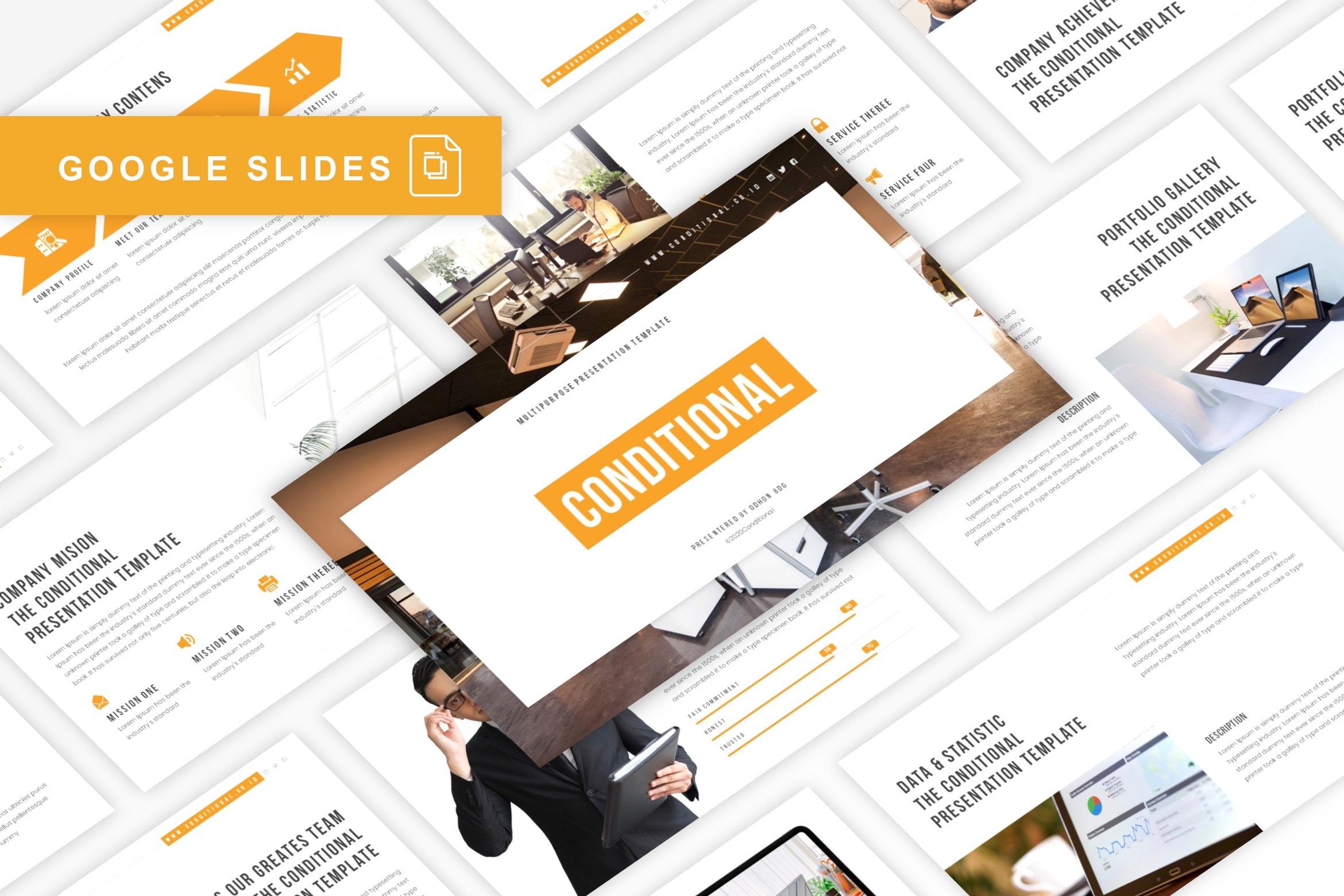 Conditional - Google Slides Template, a Presentation Template by ...