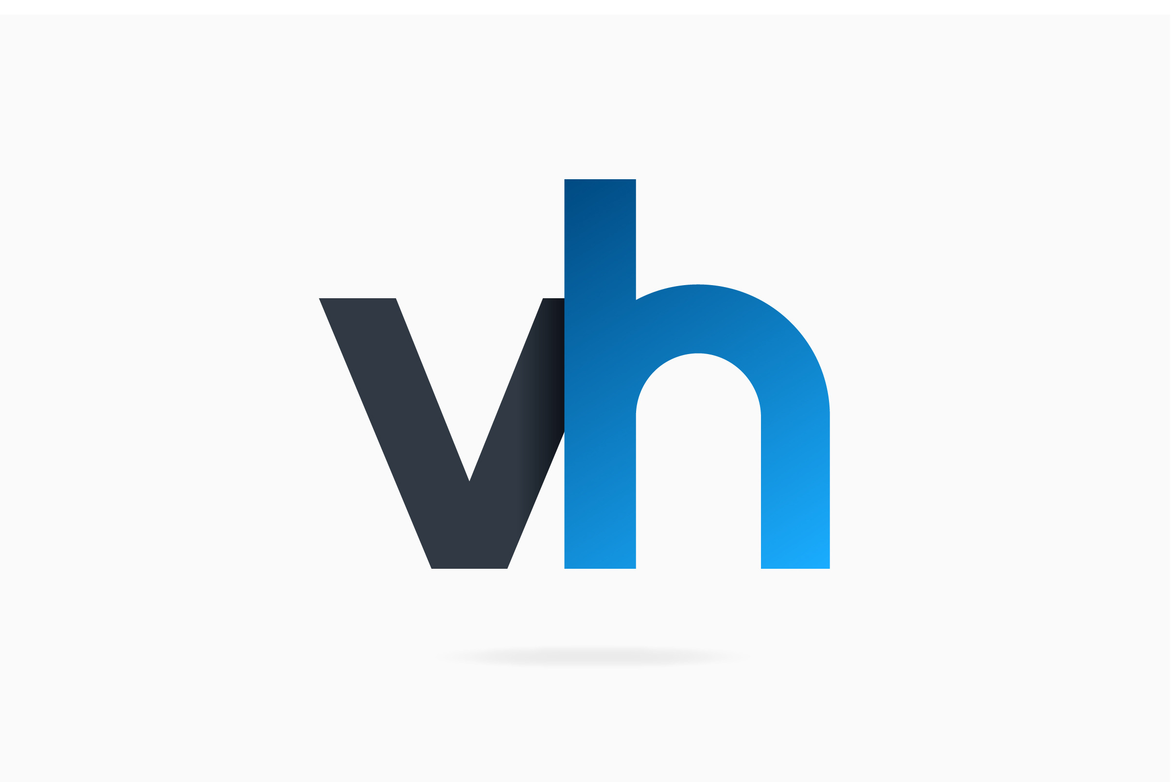 Vh Logo, a Branding & Logo Template by Creativa