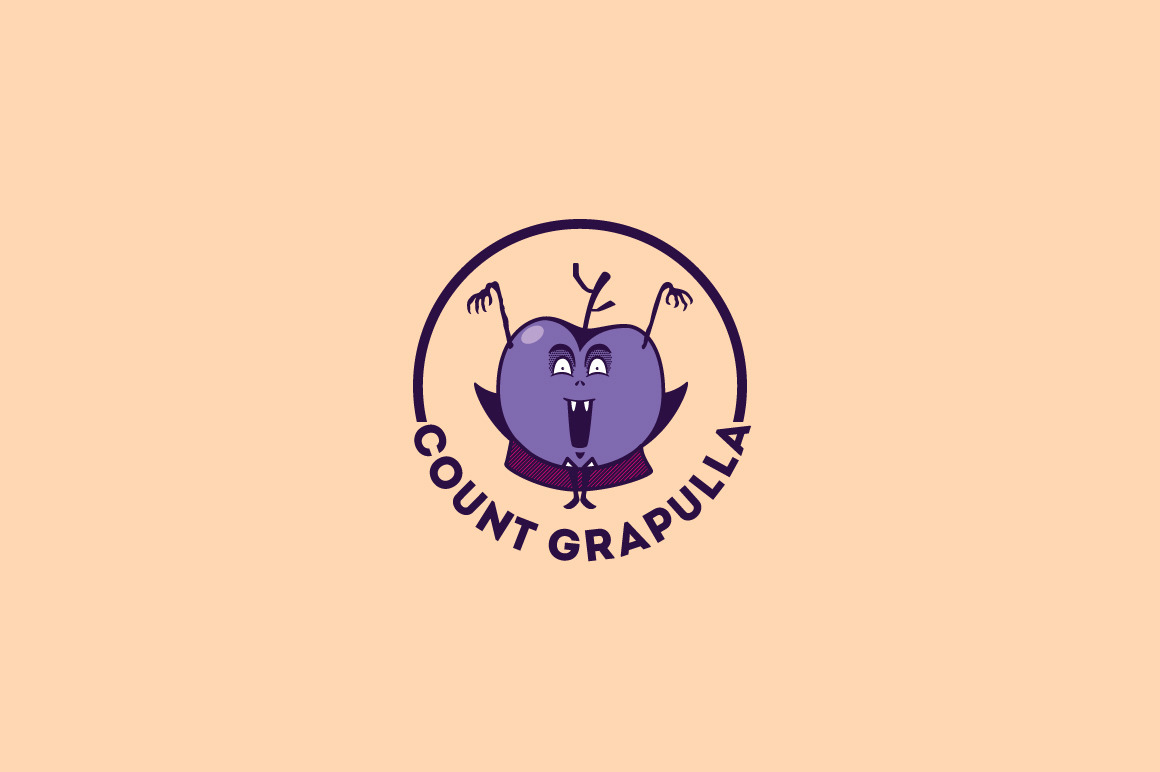 Count Grapulla Logo Template, a Branding & Logo Template by Kreasi Malam
