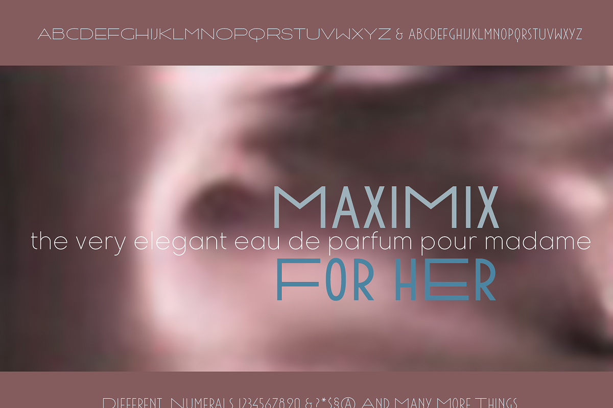 Maxi fonts, a Sans Serif Font by Wiescher Design